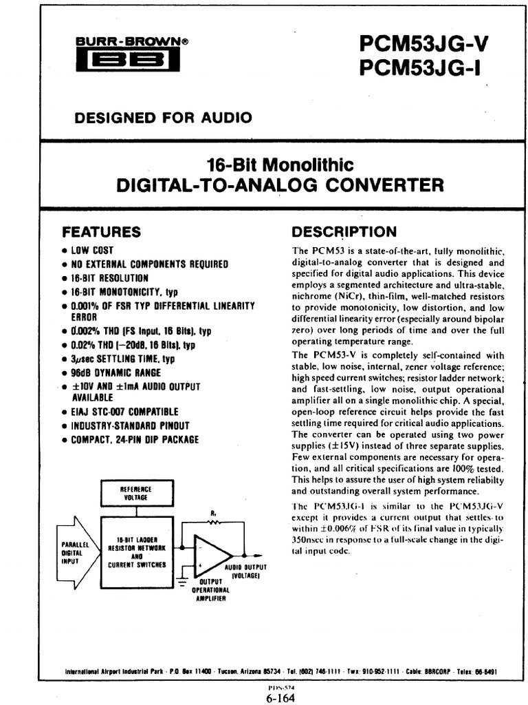 PCM53 | PDF