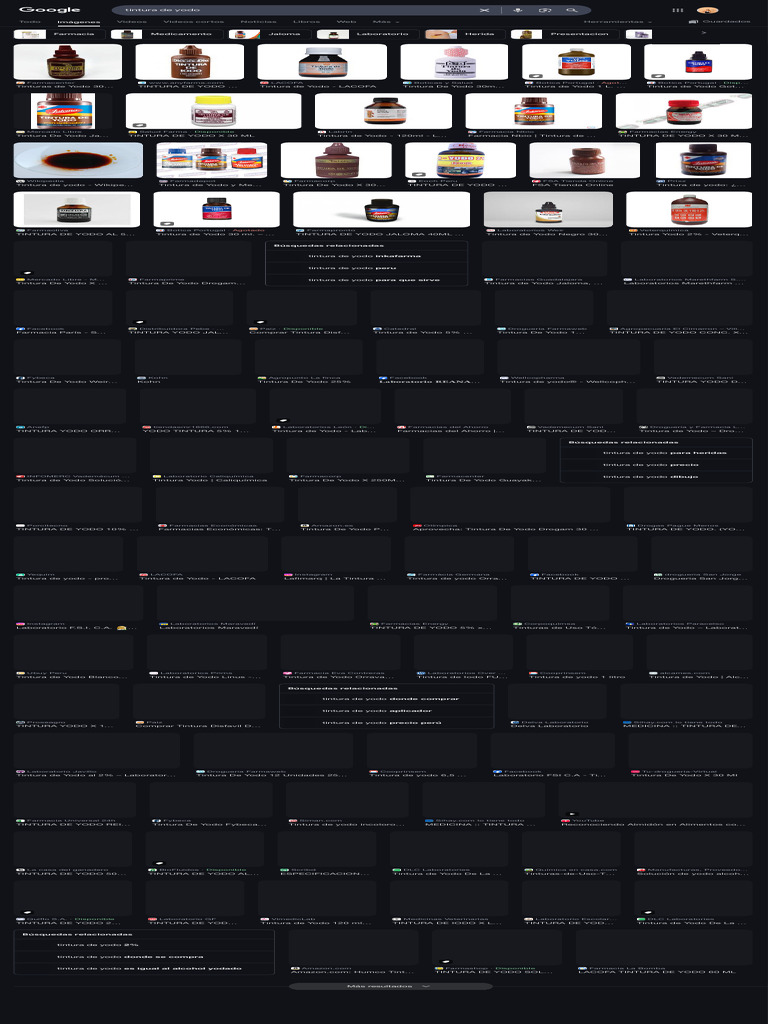 Tintura de Yodo - Buscar Con Google | PDF | Compuestos químicos | Yodo
