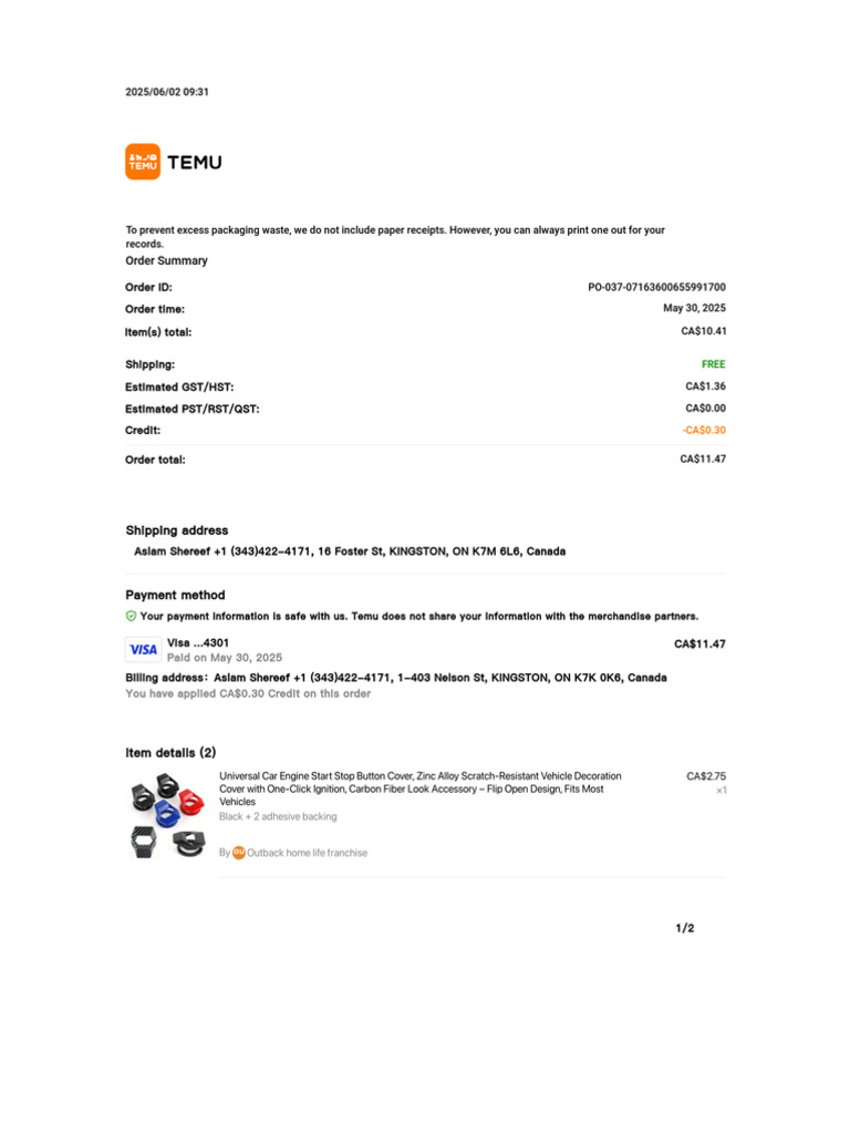 Print For TEMU | PDF