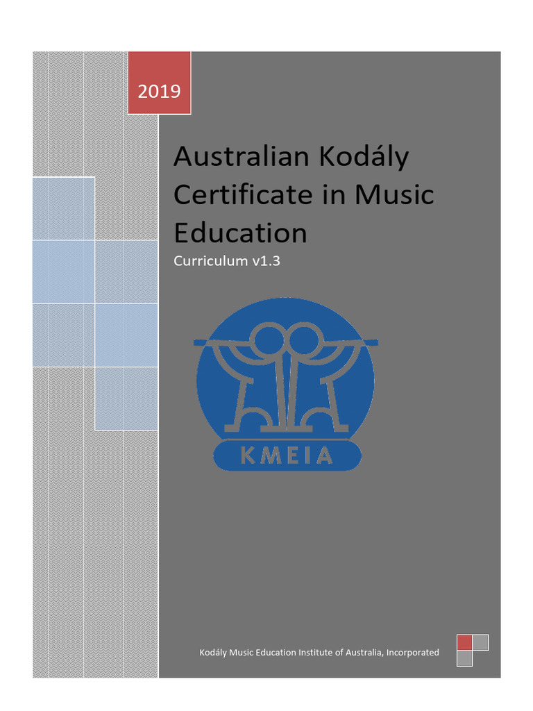 Australian Kodály Music Education Curriculum | PDF | Mode (Music ...