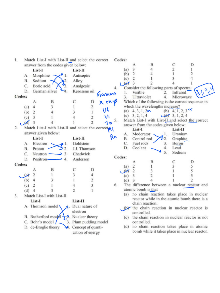 100 Important Chemistry Questions Solved | PDF