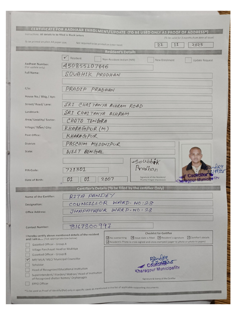 Standard Certificate | PDF