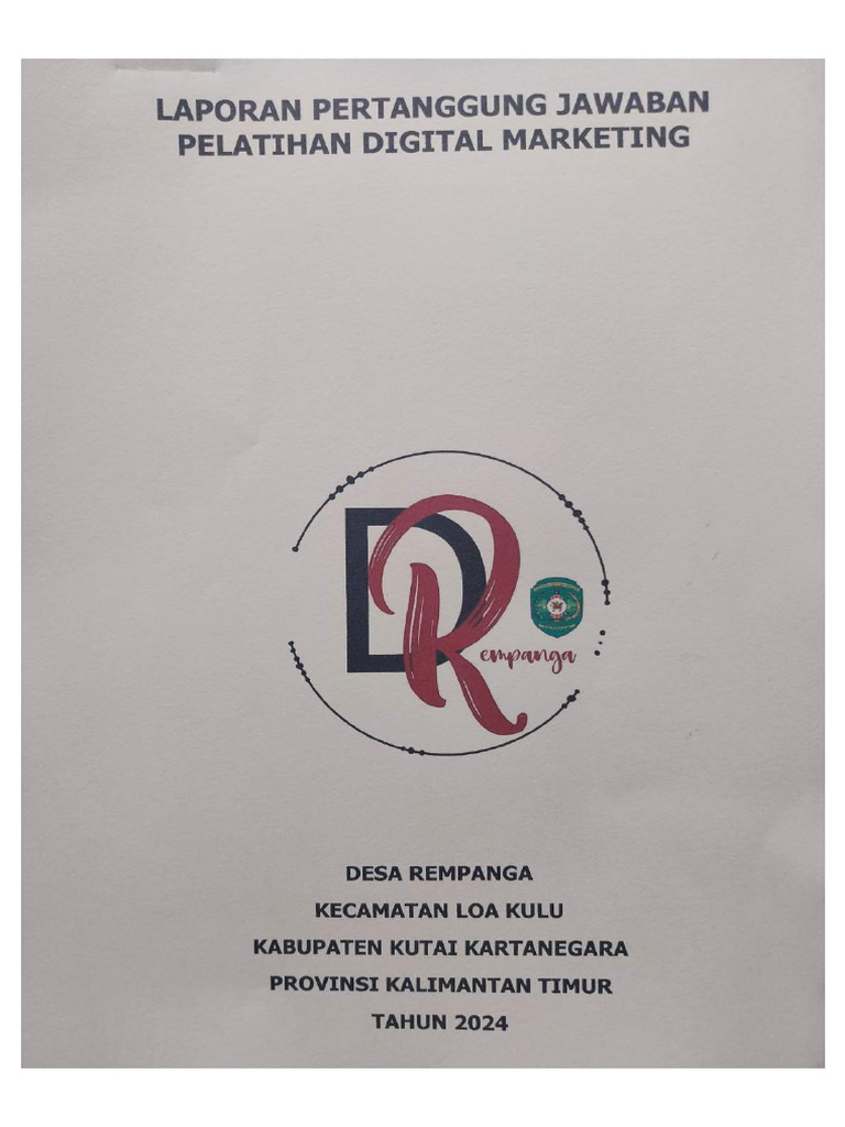 Contoh LPJ Kegiatan | PDF