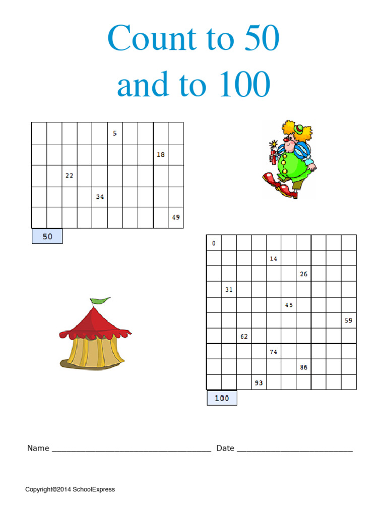 Missing Numbers Worksheet for Kids | PDF