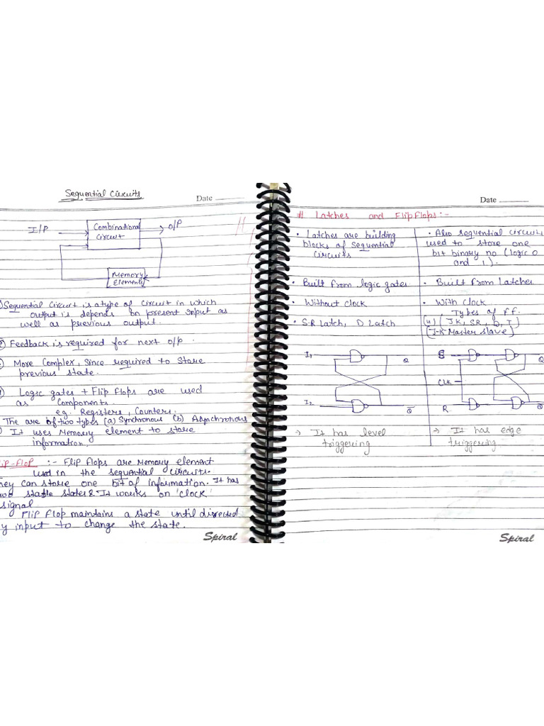 Flip Flops Handwritten Notes | PDF