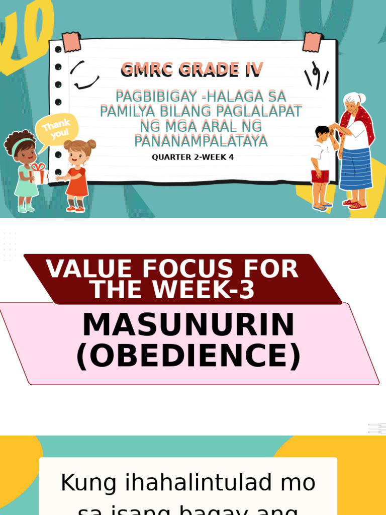 GMRC PPT Q2 Week 4 | PDF