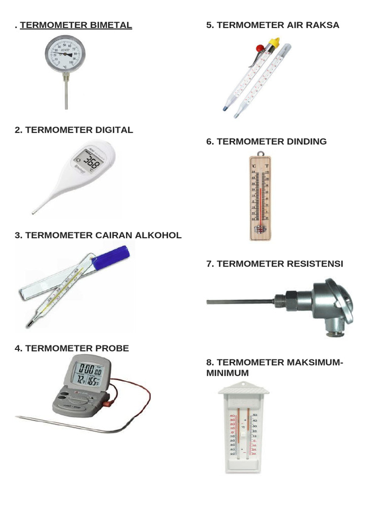 Termometer Bimetal | PDF