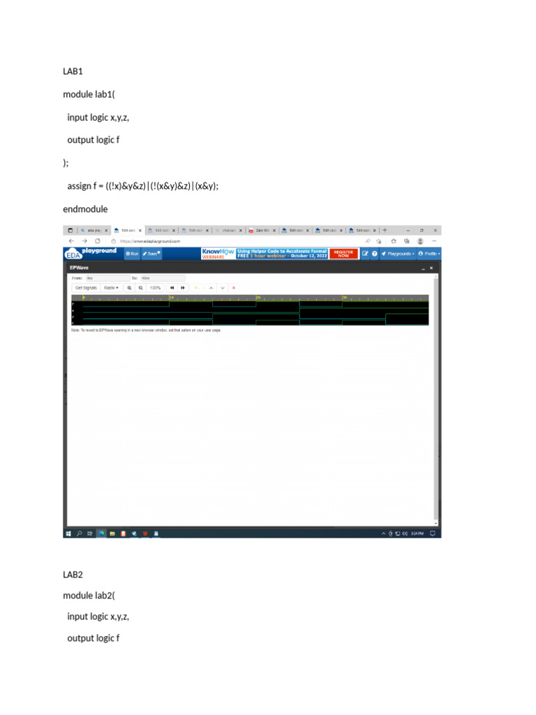 LAB1 | PDF