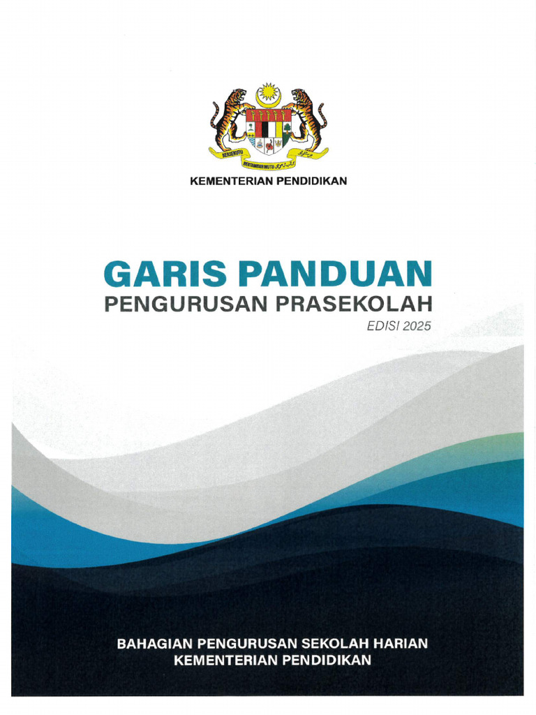 Buku Garis Panduan Pengurusan Prasekolah Edisi 2025 | PDF