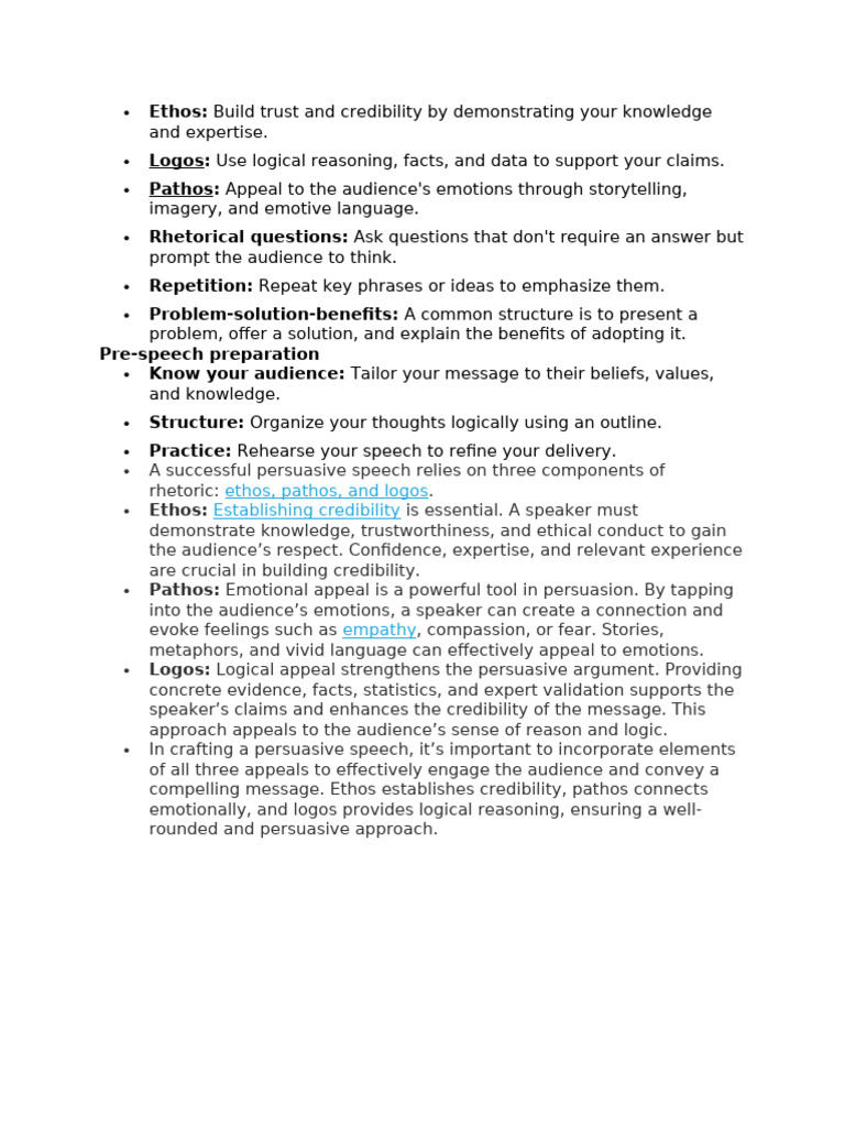 Ethos, Logos, Pathos, Mythos | PDF