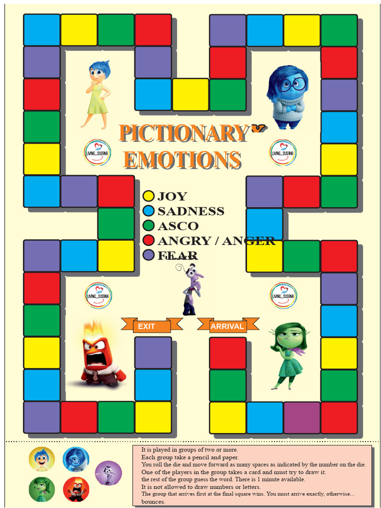 PICTIONARY emotions | PDF