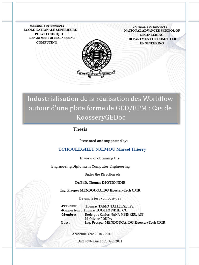 Memorandum_Tchoulegheu_Final_Iteration | PDF | Business Process ...