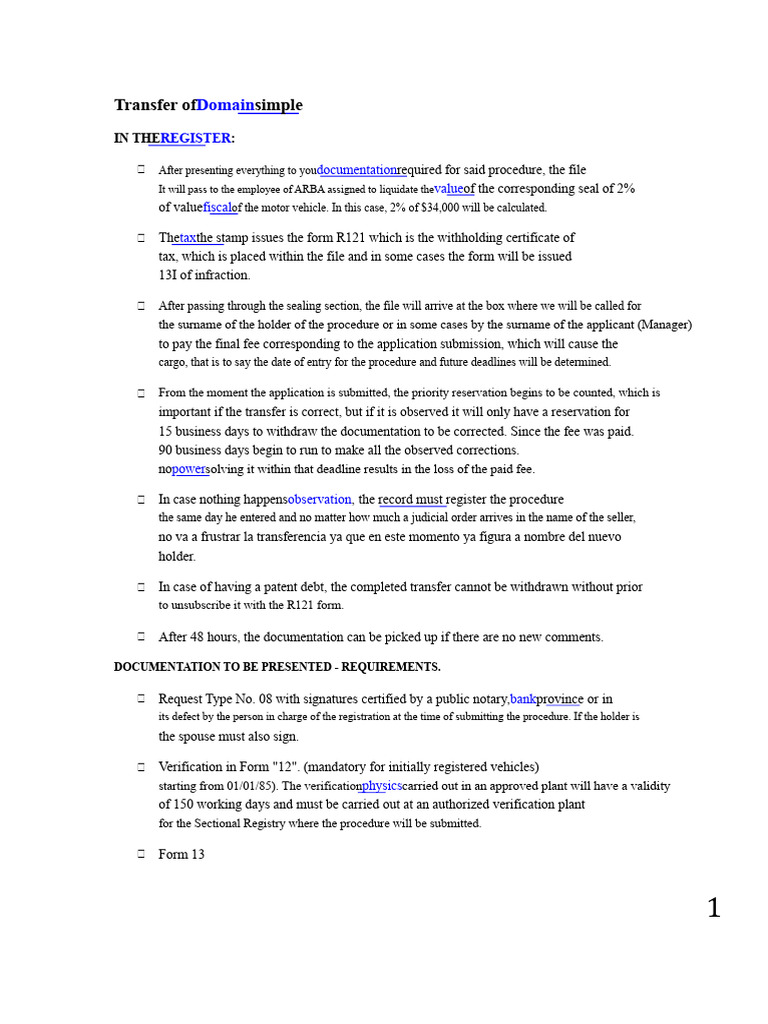 Transfer of | PDF | Identity Document | Notary Public