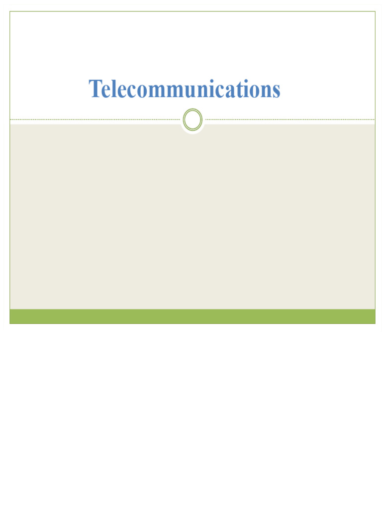Telecommunications Geography | PDF | Telecommunications | Internet