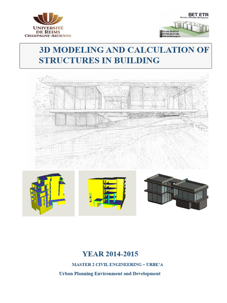Pfe Engineer B.A. Structure 2015 - 3D Modeling and Structural ...