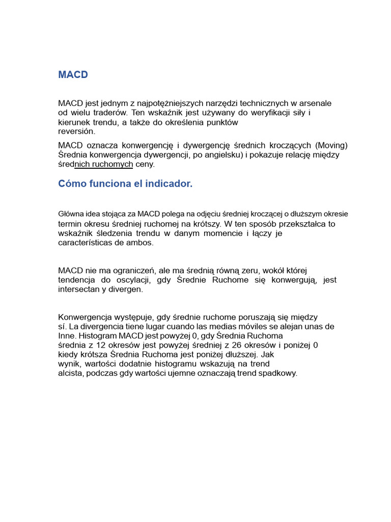 MACD | PDF