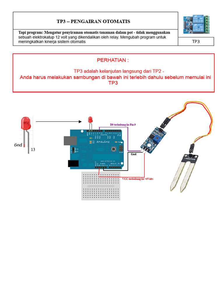 TP3-pengairan Automatis | PDF
