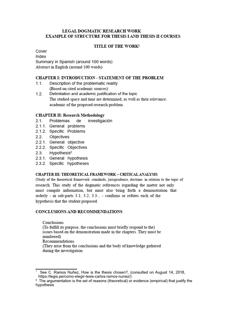 Structure of Legal-Dogmatic Research | PDF