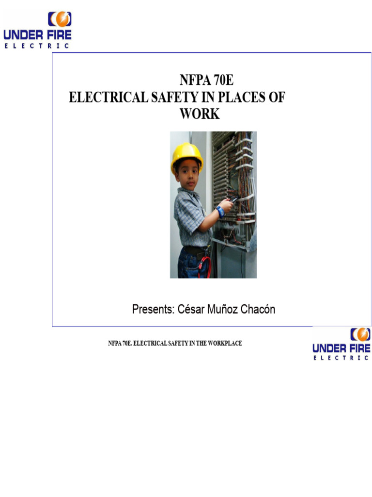 NFPA 70E Electrical Safety Training Guide | PDF | Electric Arc | Fuse ...