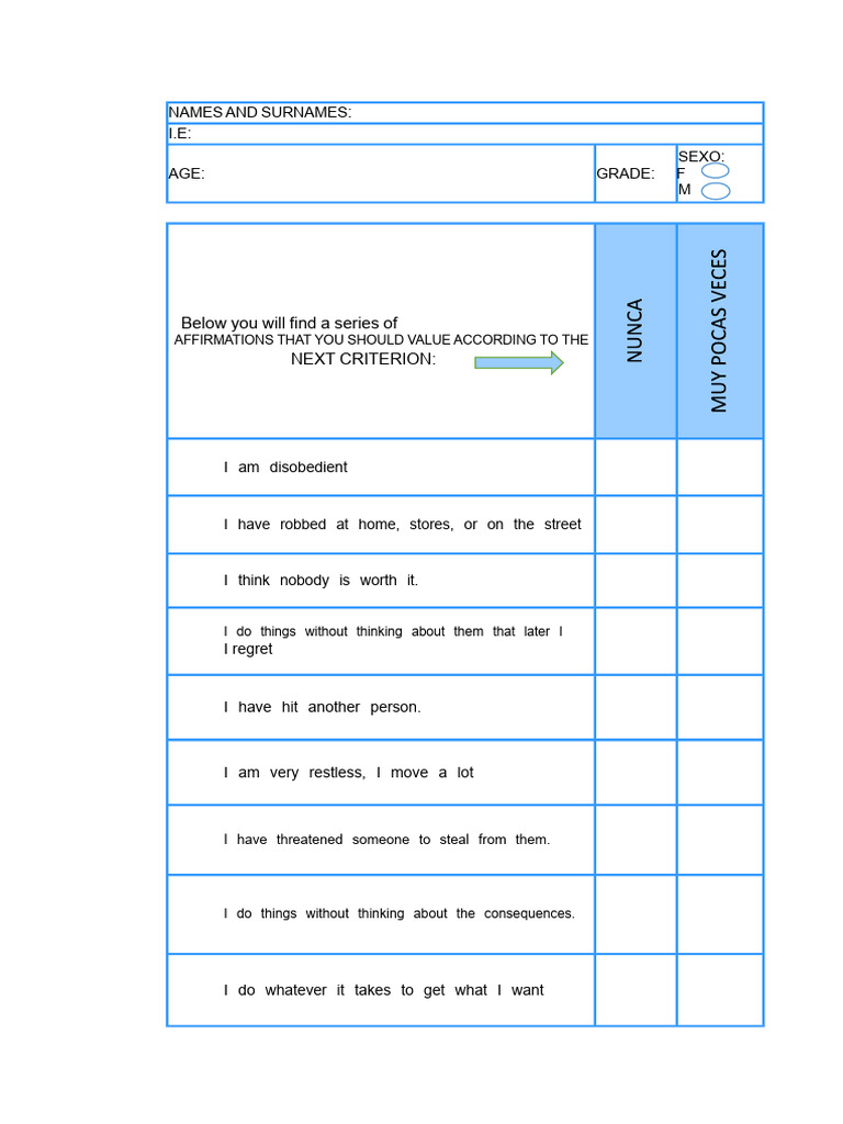 Exca Esperi Excel | PDF