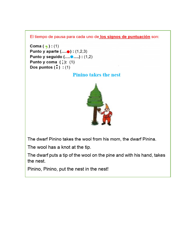 reading 4 Pinino takes the nest | PDF