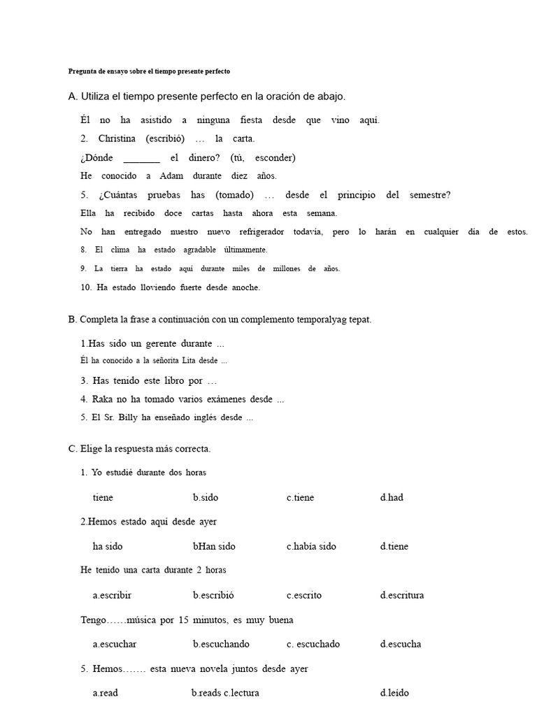 Ejercicios de Práctica | PDF