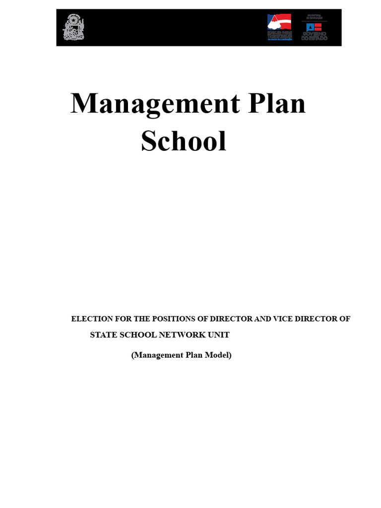School Management Plan for Elections | PDF | Performance Indicator ...