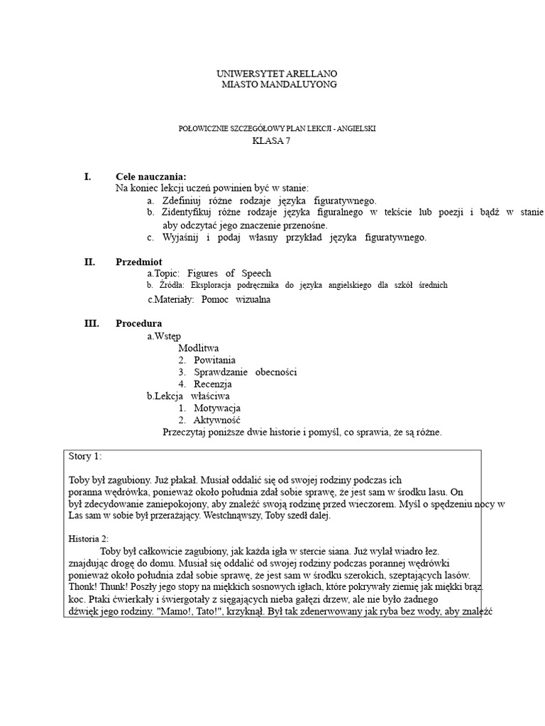 Figury Retoryczne | PDF