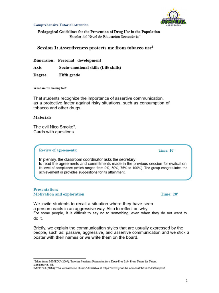 5th Grade Drug Kit Session 2016 | PDF | Adolescence | Substance Abuse