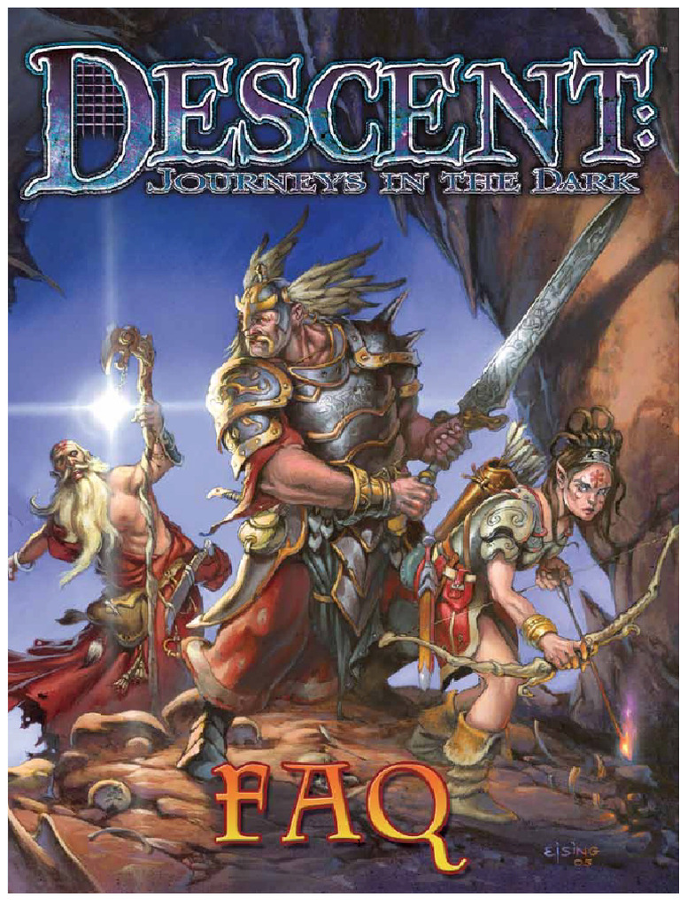 Descent: Journey into Darkness FAQ Guide | PDF | Faq