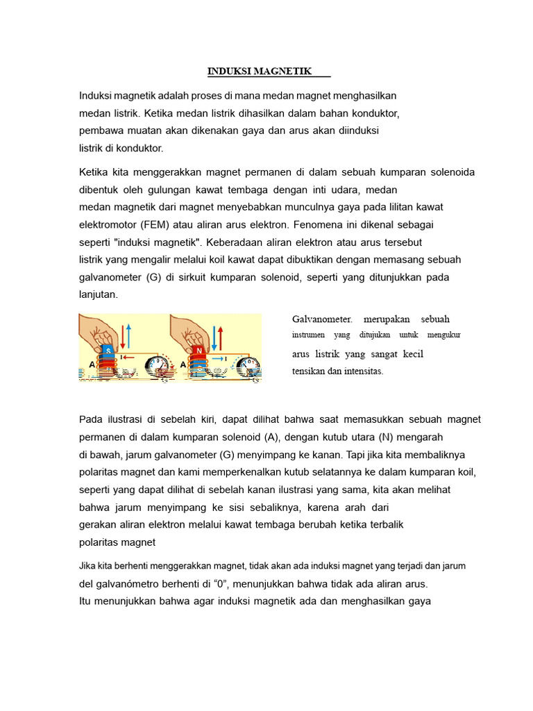 Induksi Magnetik | PDF