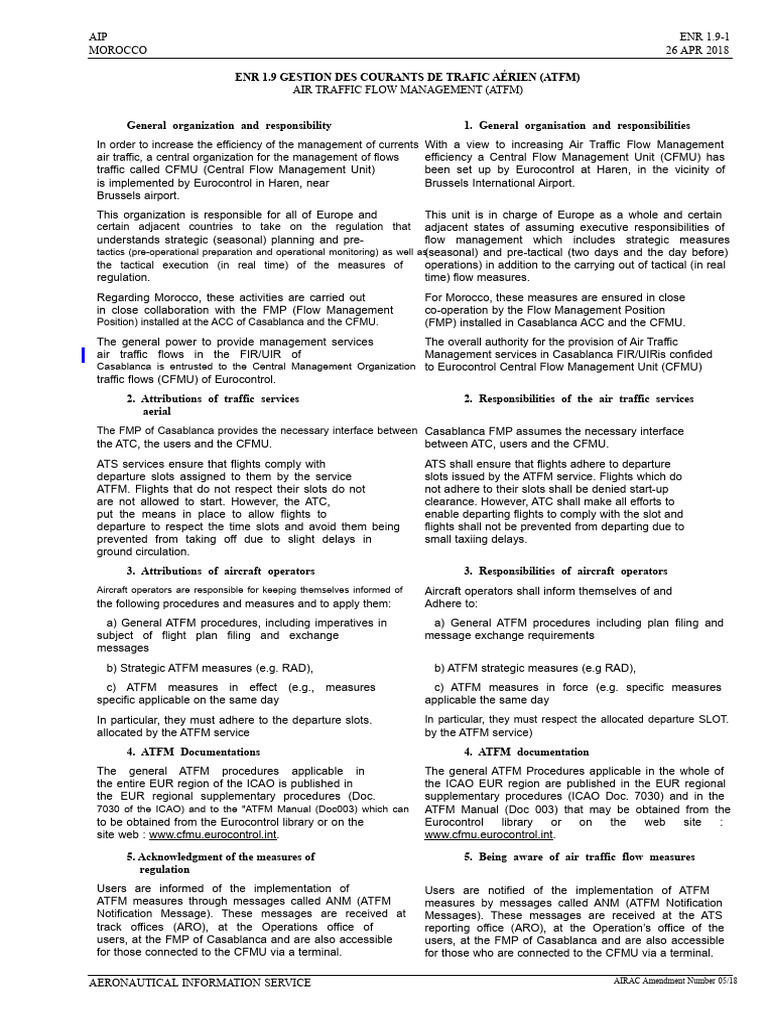 Air Traffic Flow Management | PDF | Air Traffic Control | Transport Safety