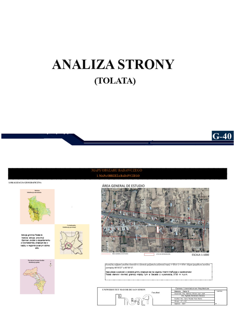 Analiza Miejsca Tolata | PDF