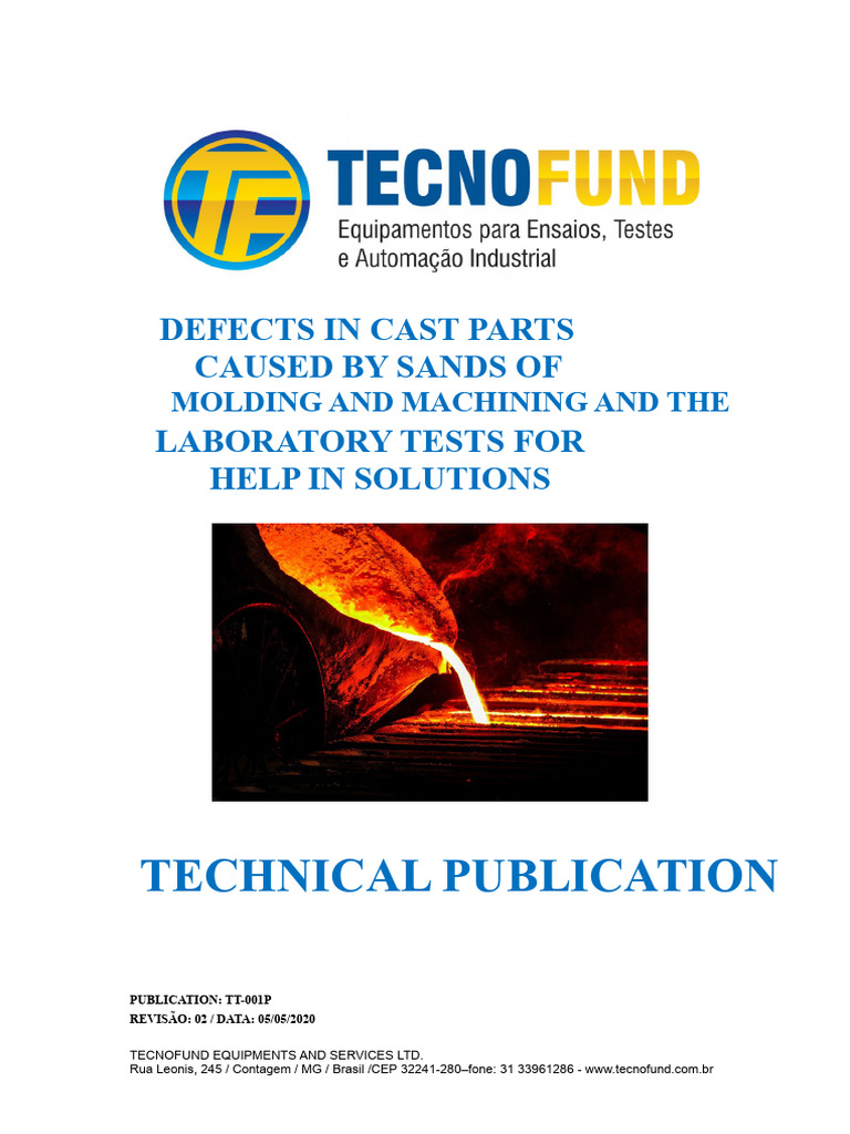 Casting Defects Explained | PDF | Sand | Clay
