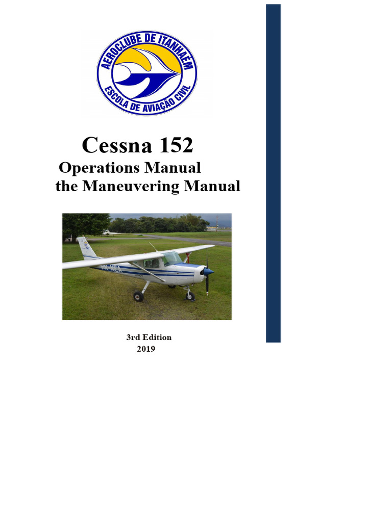 Cessna 152 Operations Manual 2019 | PDF | Carburetor | Aircraft