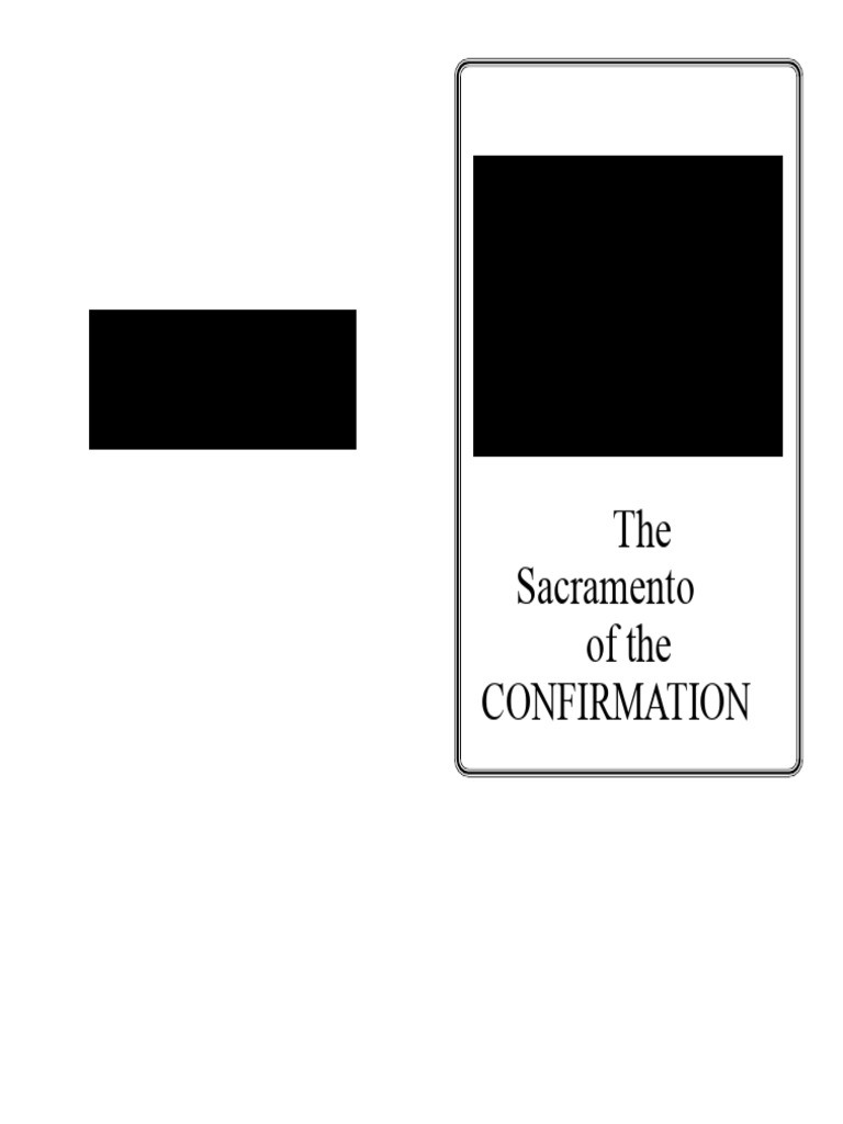 Guide to the Sacrament of Confirmation | PDF | Confirmation | Sacraments