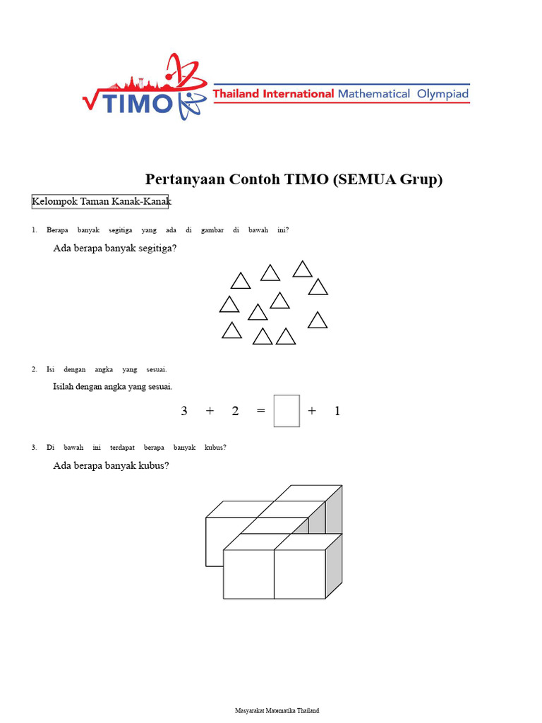 Timo Sample Paper PDF | PDF