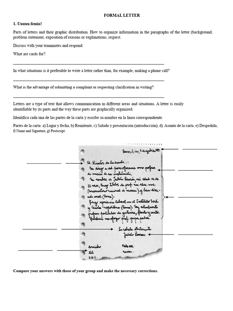 Formal Letter, Greeting-Farewell, Abbreviations-Acronyms | PDF