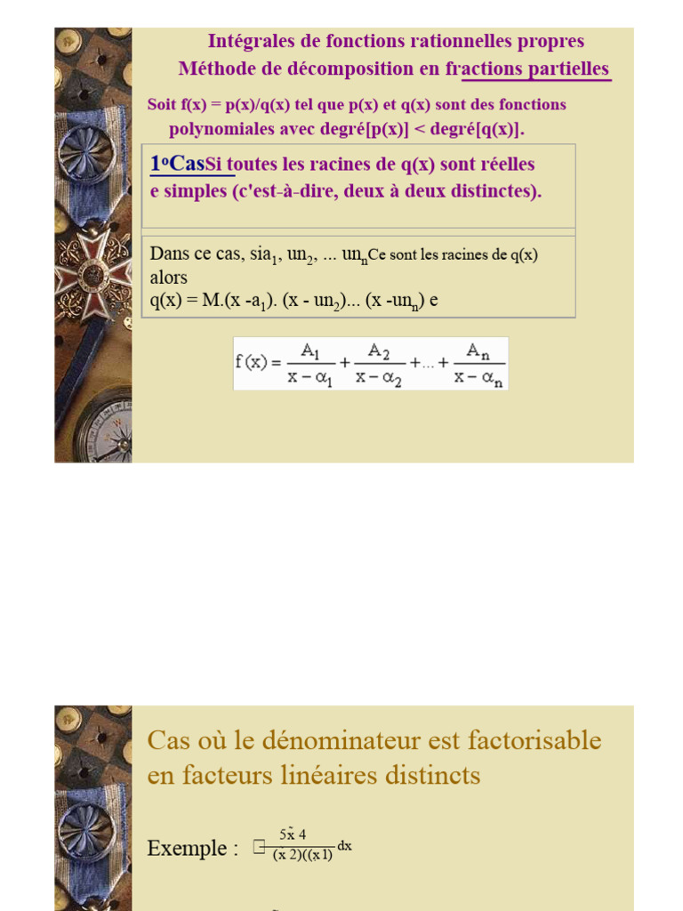 Intégrales de fonctions rationnelles | PDF | Analyse numérique | Nombre
