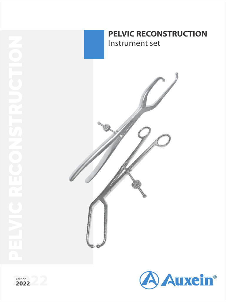 Pelvic Reconstruction Instrument Set | PDF | Drill | Cutting Tools
