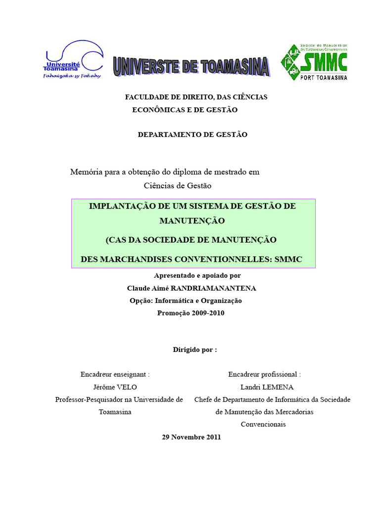Gestão de Manuseio | PDF | Contabilidade