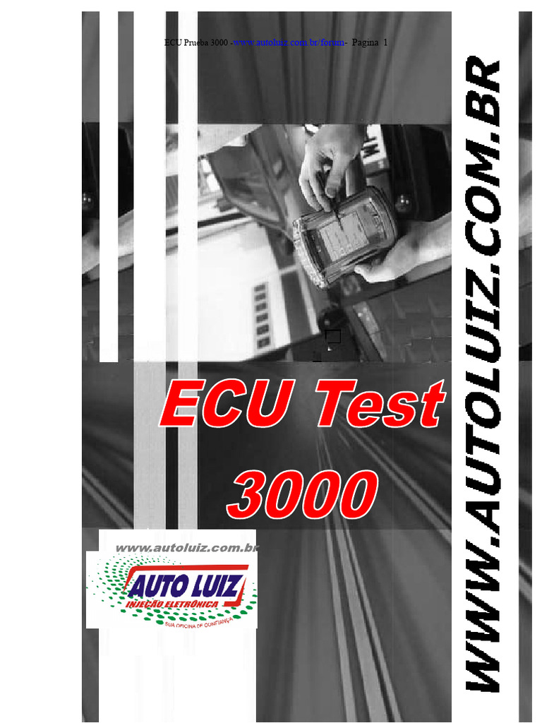 Simulador ECU Test 3000: Características y Usos | PDF | Inyección de ...
