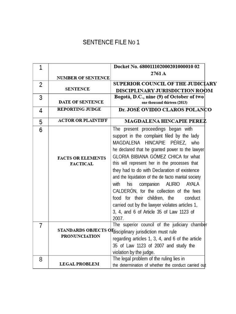 Judgment Sheet | PDF | Complaint | Lawyer