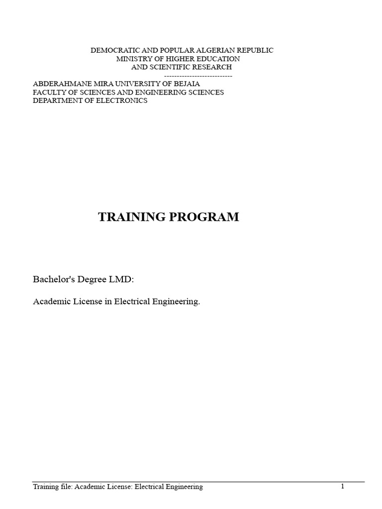 Academic License Program in Electrical Engineering | PDF | Power ...