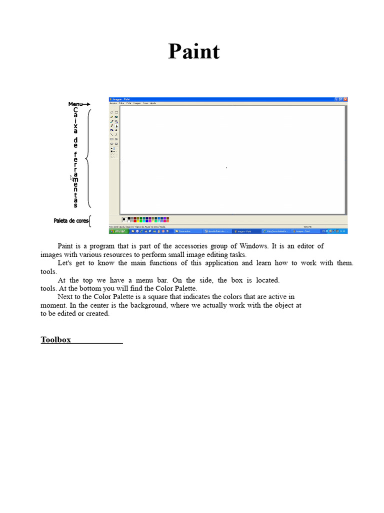 Paint Workbook | PDF | Image Editing | Image Processing