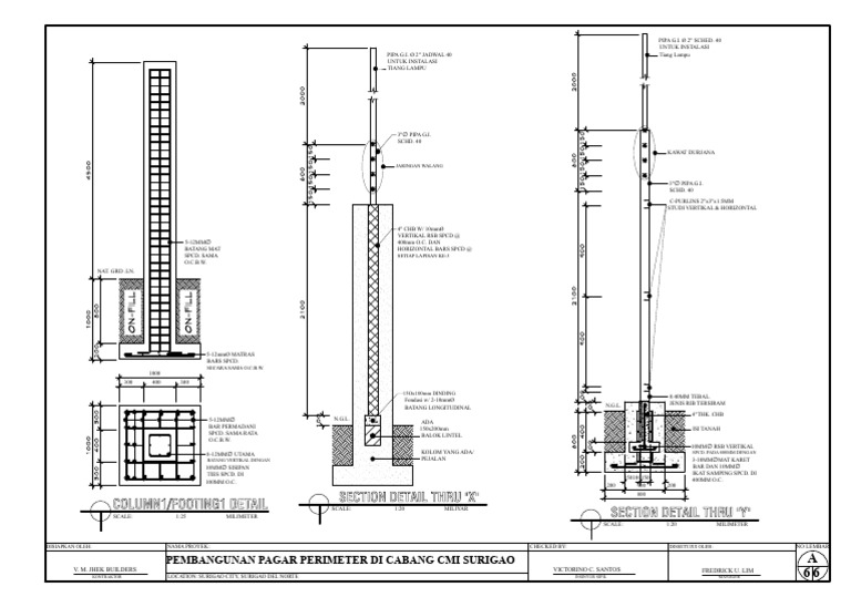 PAGAR PERIMETER REV 02-6 | PDF