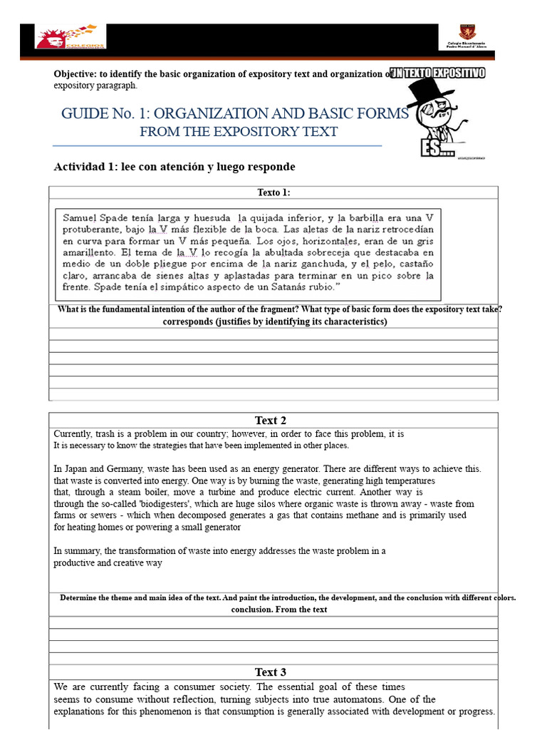 Final Exercises Expository Text | PDF | Waste | Benito Mussolini