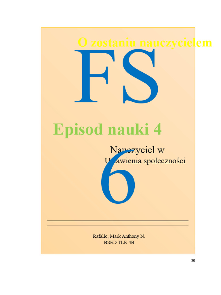 Odcinek 4 fs6 | PDF