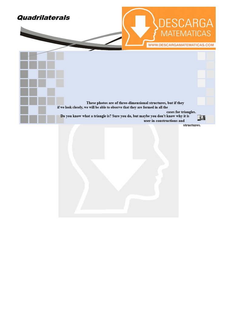 07 Quadrilaterals Geometry Second Year of Secondary School | PDF | Rectangle | Triangle