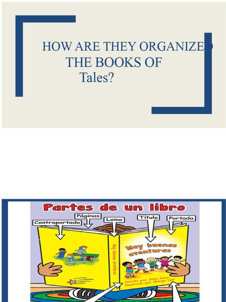 How Are Storybooks Organized? | PDF